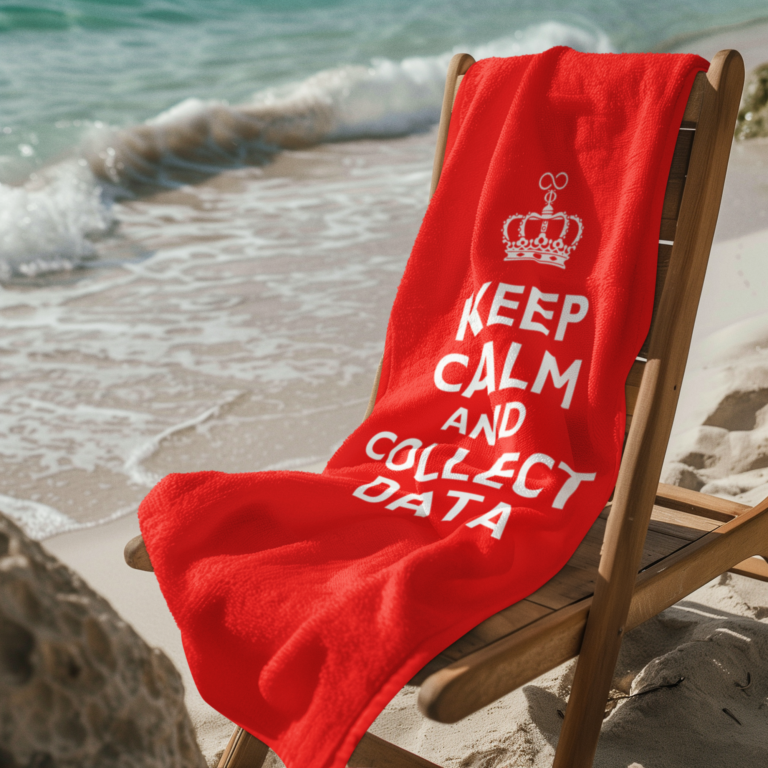 “Keep Calm and Collect Data” Towel – Essential for ABA Enthusiasts ...
